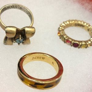 J. Crew | Jewelry | Jcrew Rings Size 6 | Poshmark